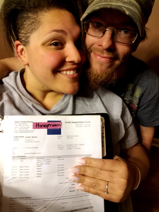 Justin Shreve and Amber Boone on Honeyfund.com